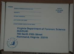 Forensic Kits - Virginia Department of Forensic Science
